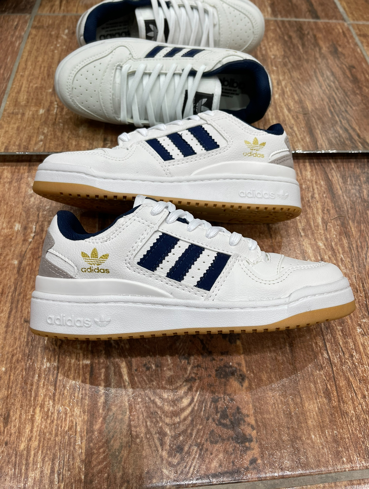 ADIDAS FORUM BRANCO/AZUL – MND Store