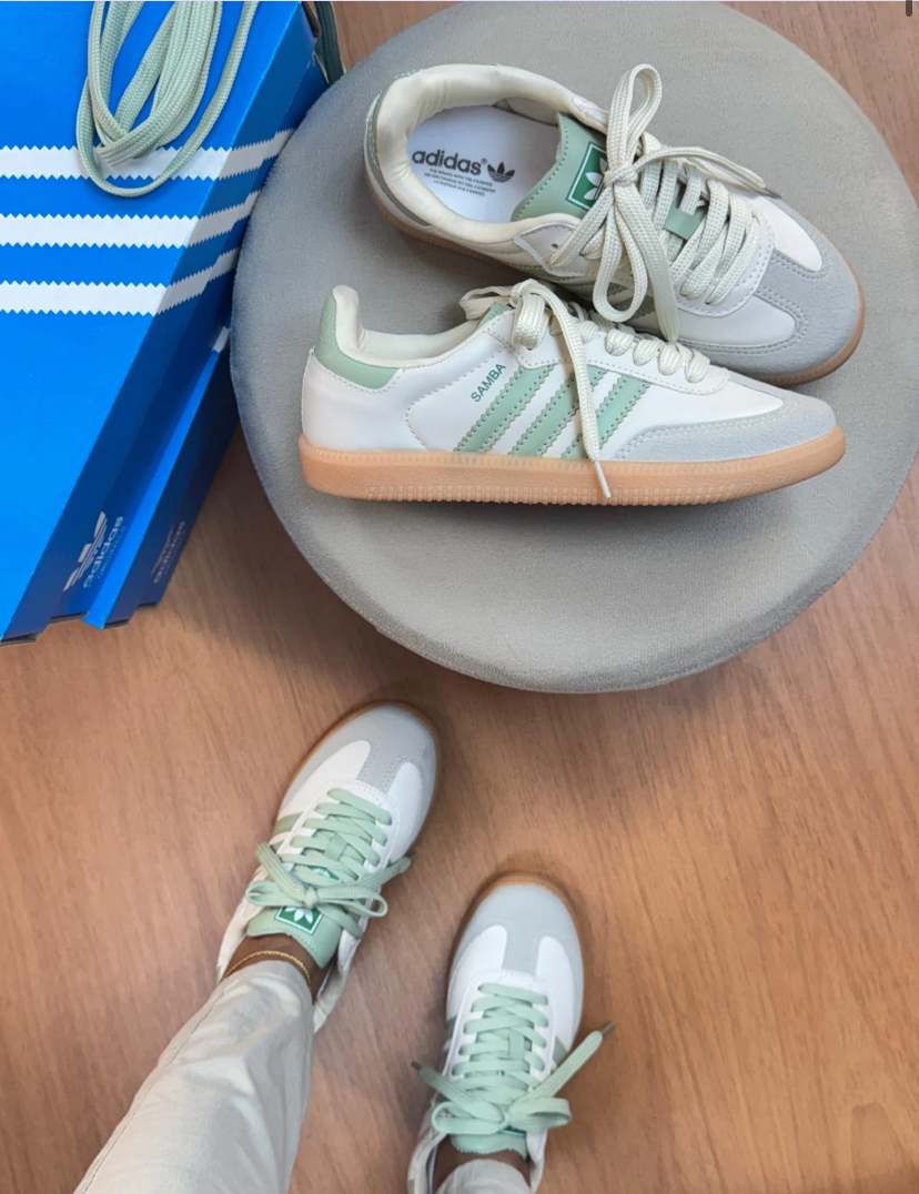 TENIS AD. SAMBA OFF/VERDE – MND Store